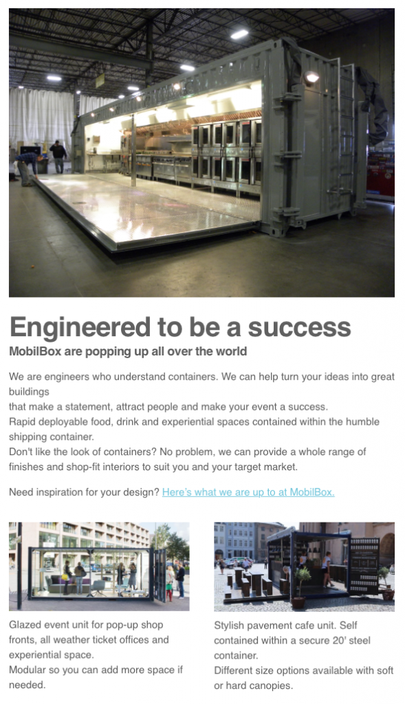 InBox Projects Mailshot May 2015 - InBox Projects